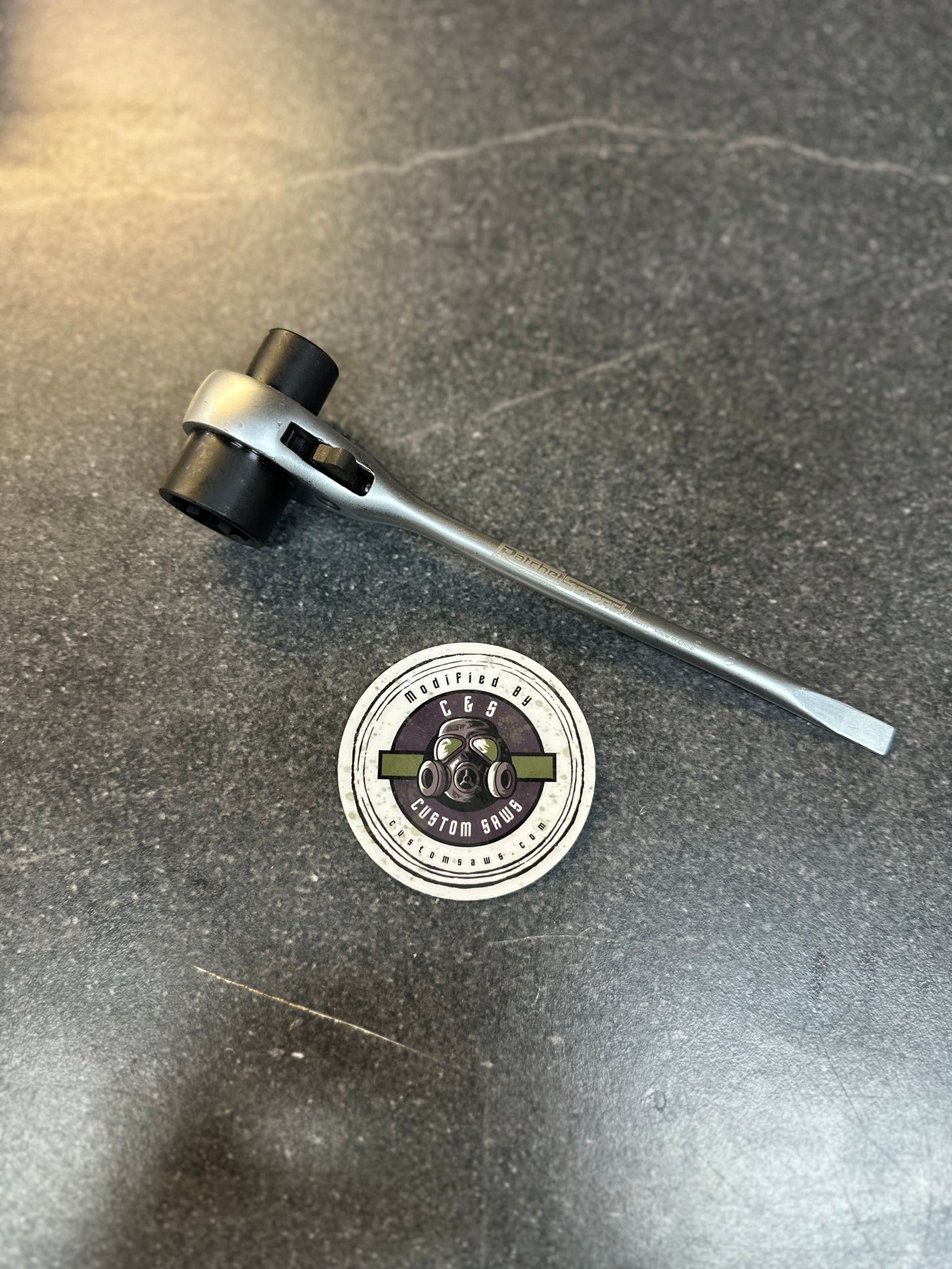 Ratchet Scrench Chainsaw Tool – C&S Custom Saws Ltd